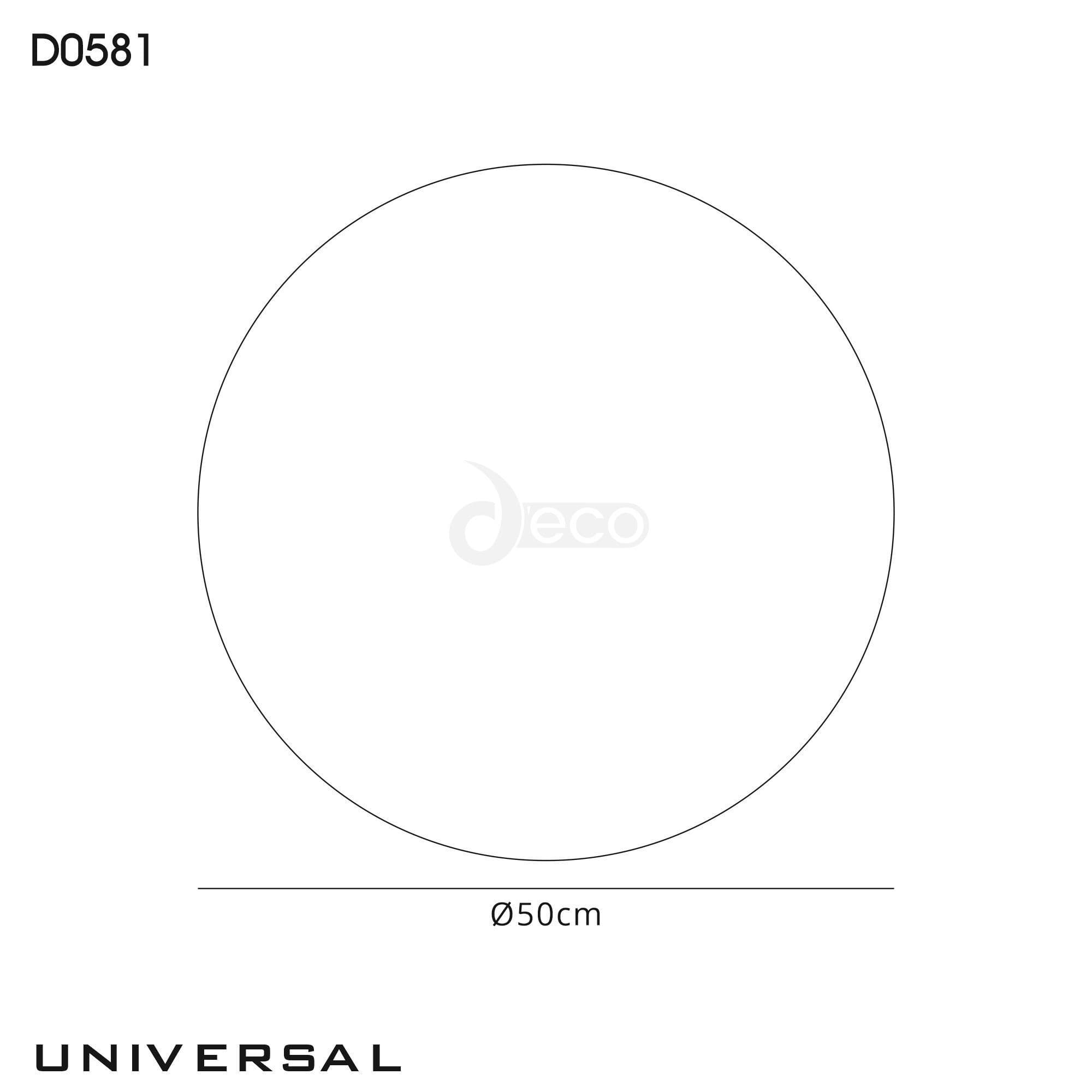 Universal 500mm Frosted Acrylic Diffuser