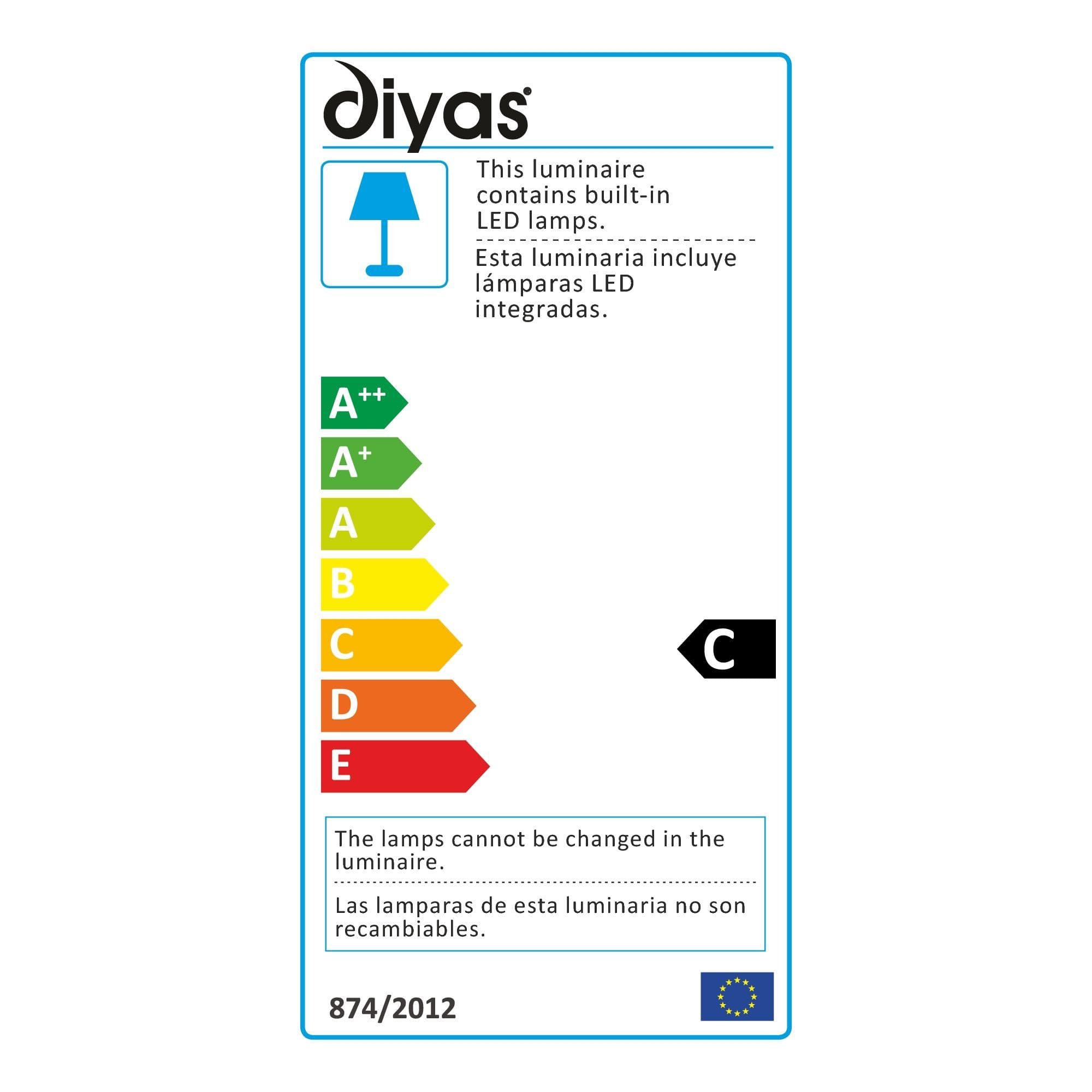 Drake Floor Lamp 4 Light G9 Polished Chrome/Crystal