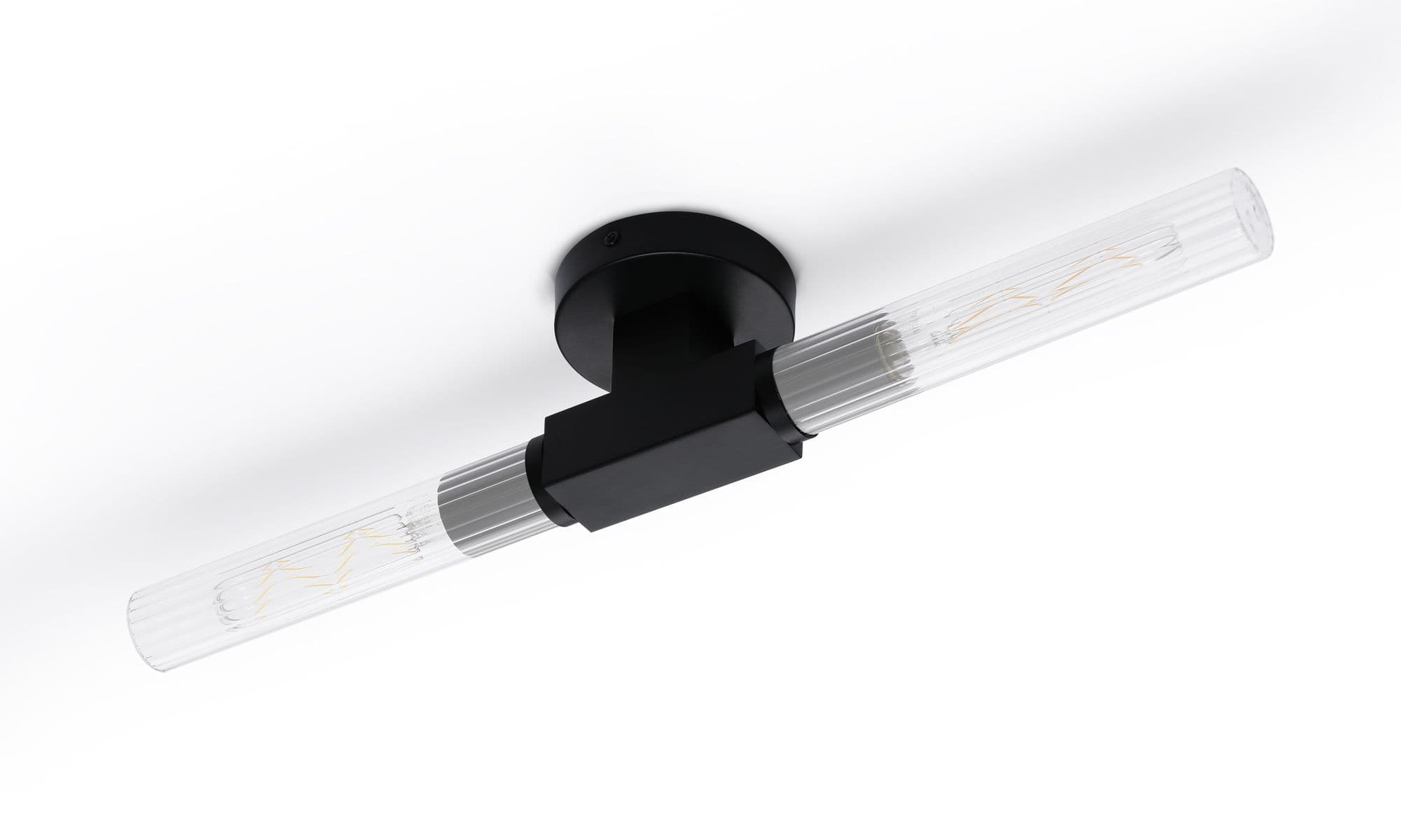Echo 2 Light Wall/Ceiling E27 IP44 - Multiple Colour
