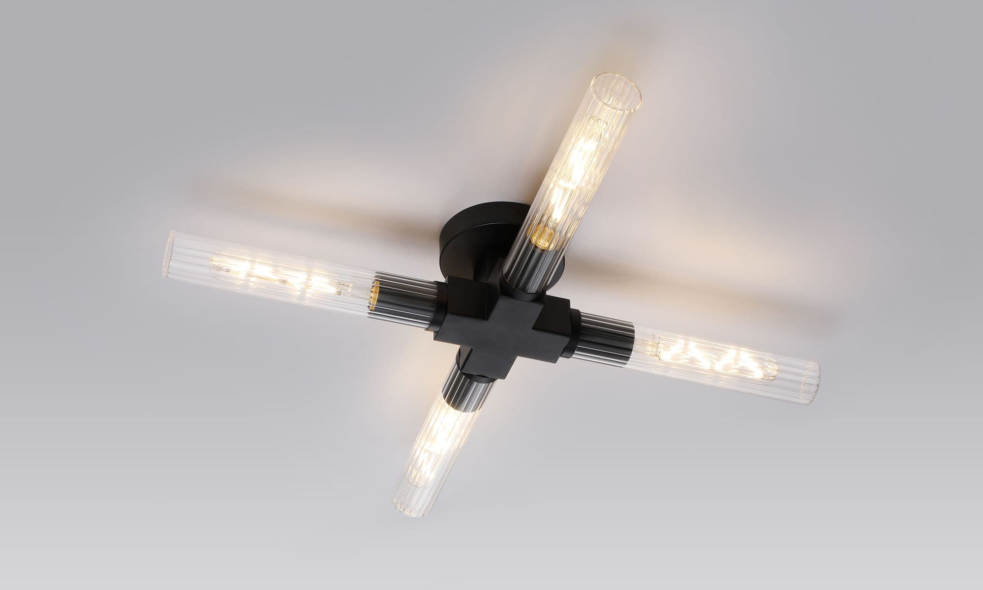 Echo 4 Light Ceiling E27 IP44 - Multiple colour