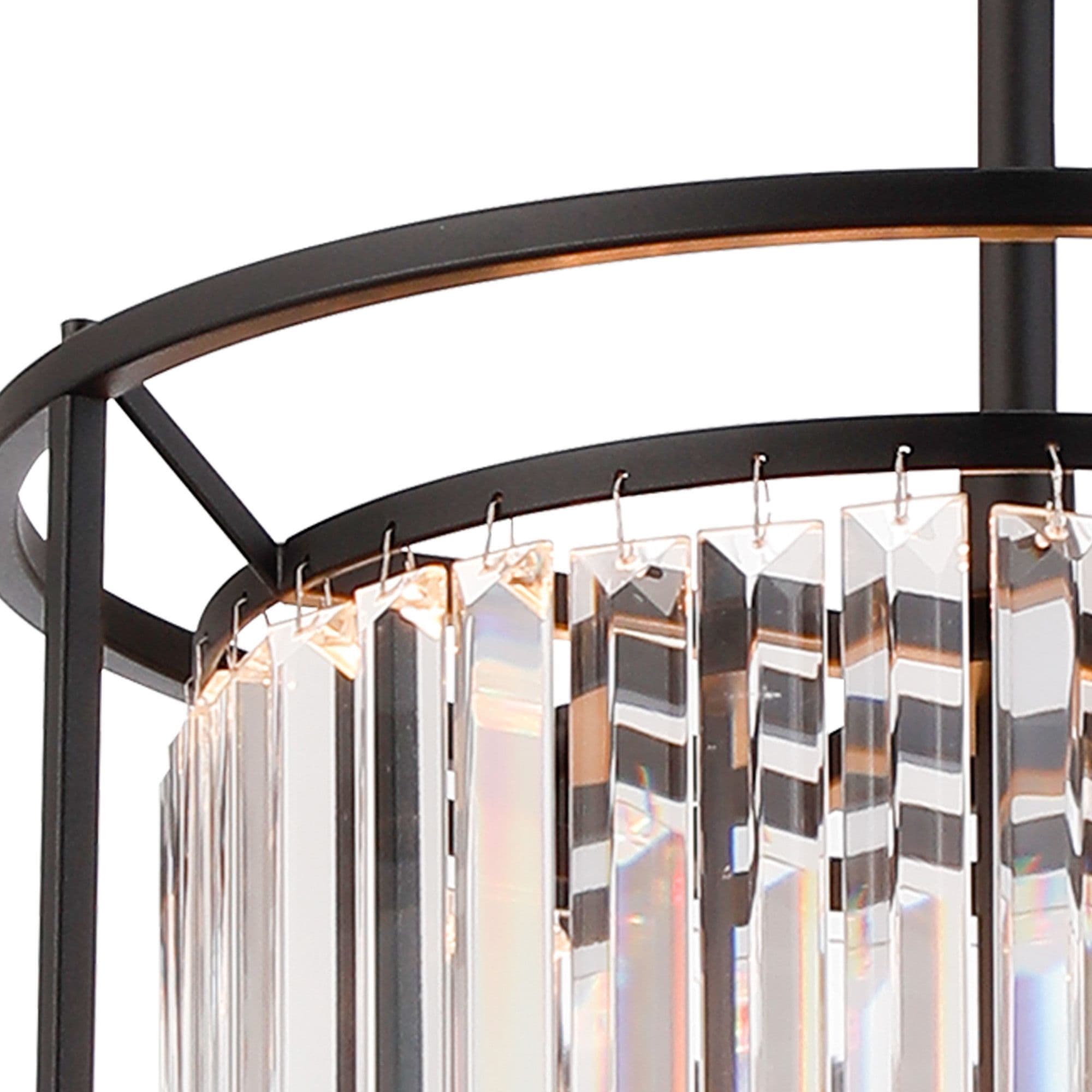 Elise 2 Tier Pendant 3 3 x E14 - Multiple Colour