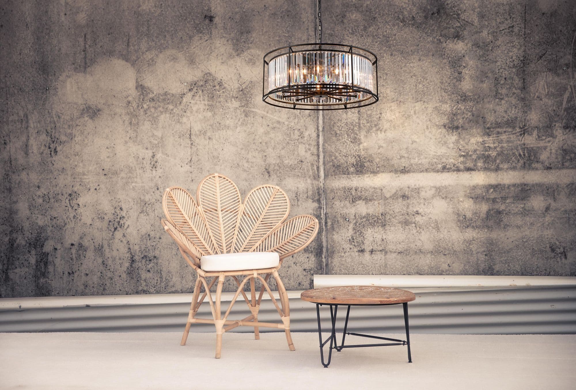 Elise Pendant 10 x E14 - Multiple Colour