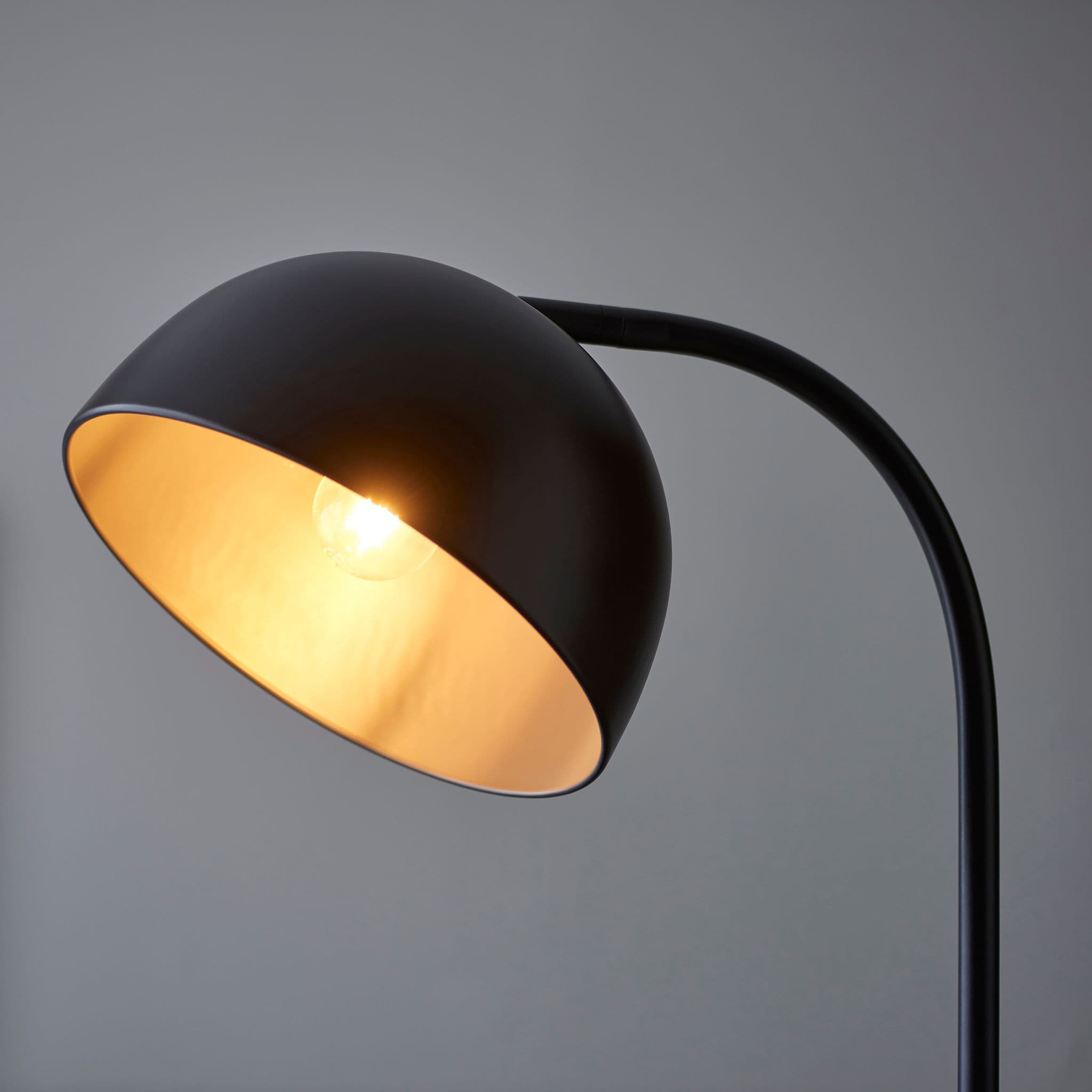 FOE Lighting 1 light Floor Light Complete finish in Matt black paint