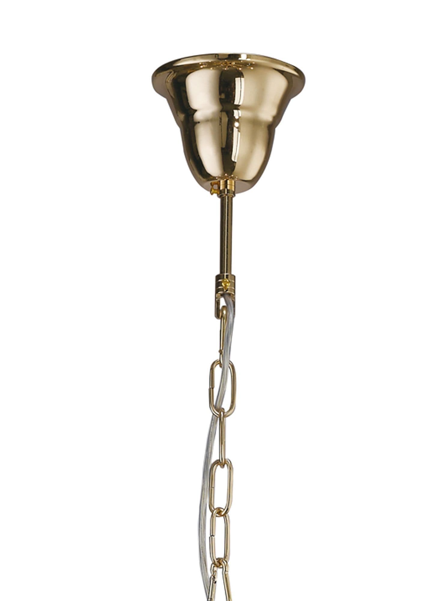 Jude Pendant 8 Light E14 French Gold/Crystal