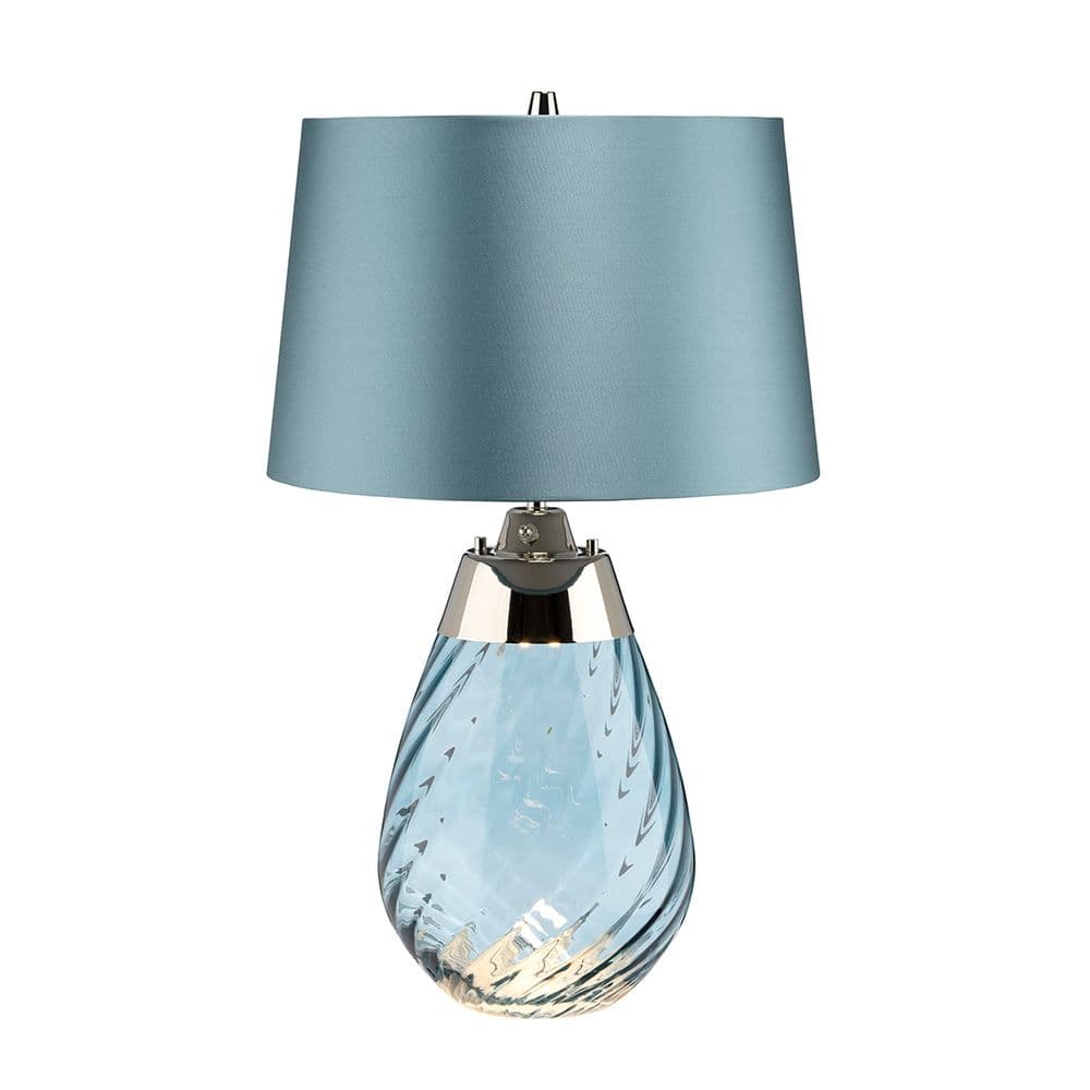 Lena 2 Light Small Blue Table Lamp/LENA-TL-S-BLUE