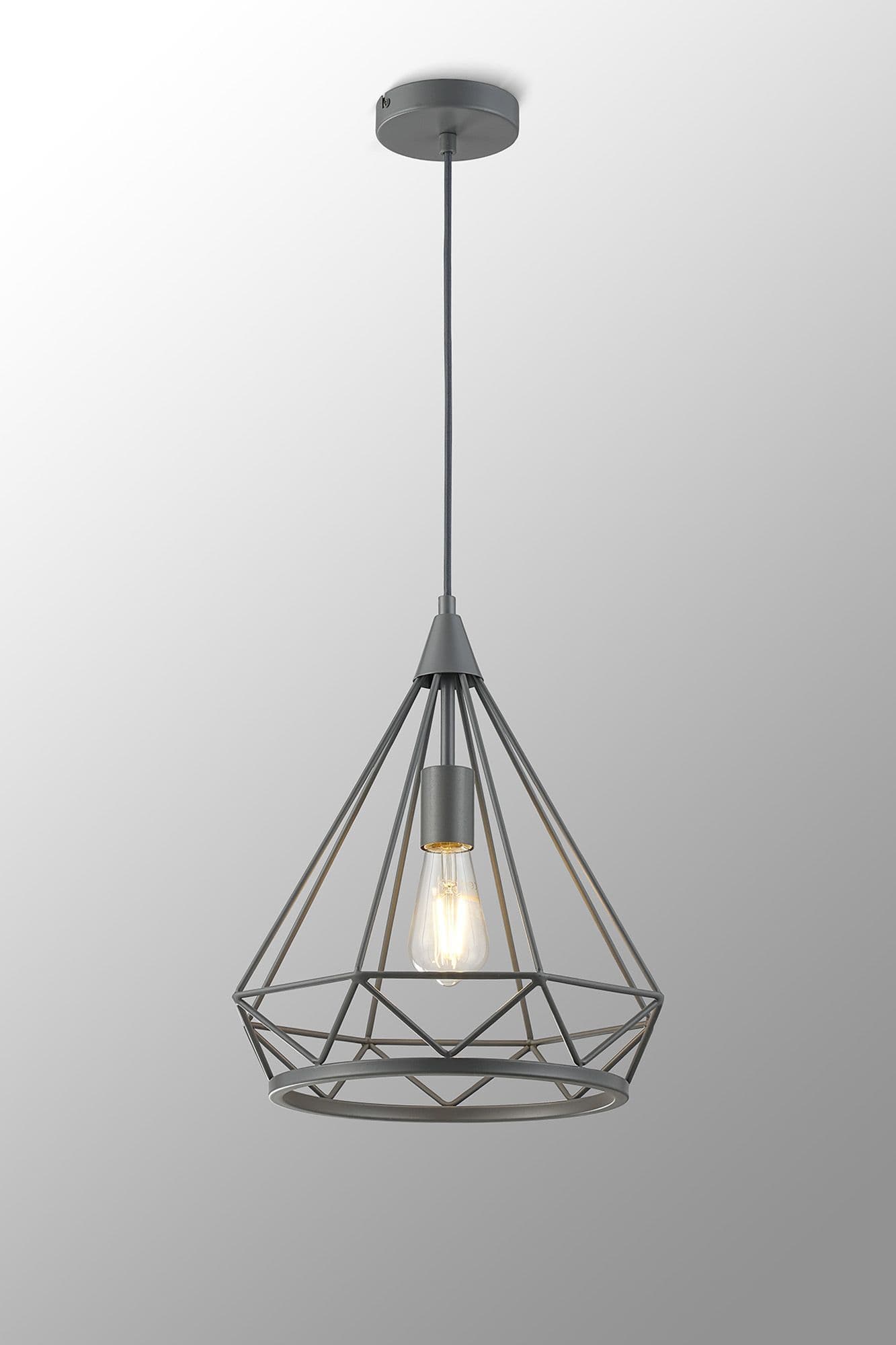 Newzeland Large Diamond Pendant 1 x E27 - Multiple Colours
