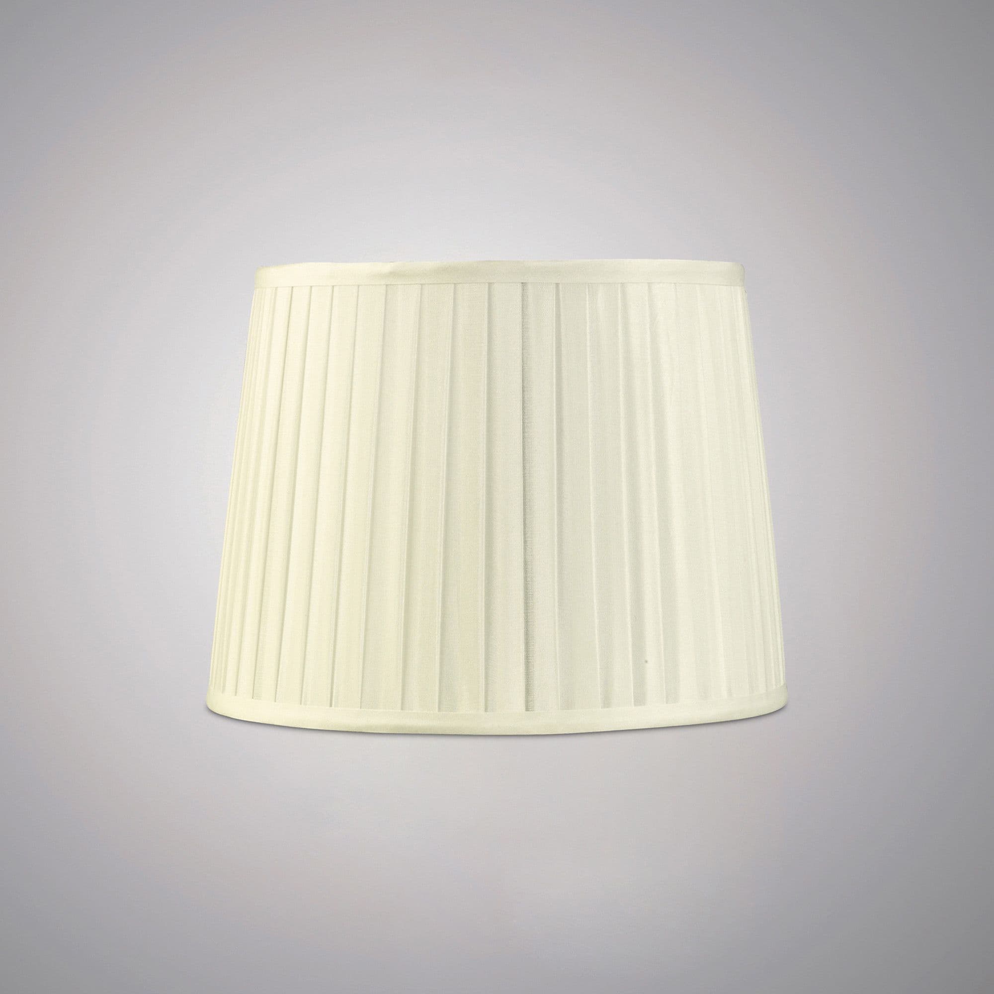 StColeman Round Shade Ivory 250/300mm x 225mm