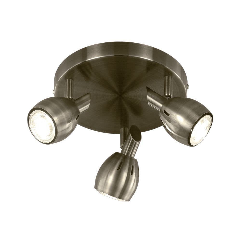 Tivoli Bronze 3 Light Ceiling Fitting GSBSPOT9013