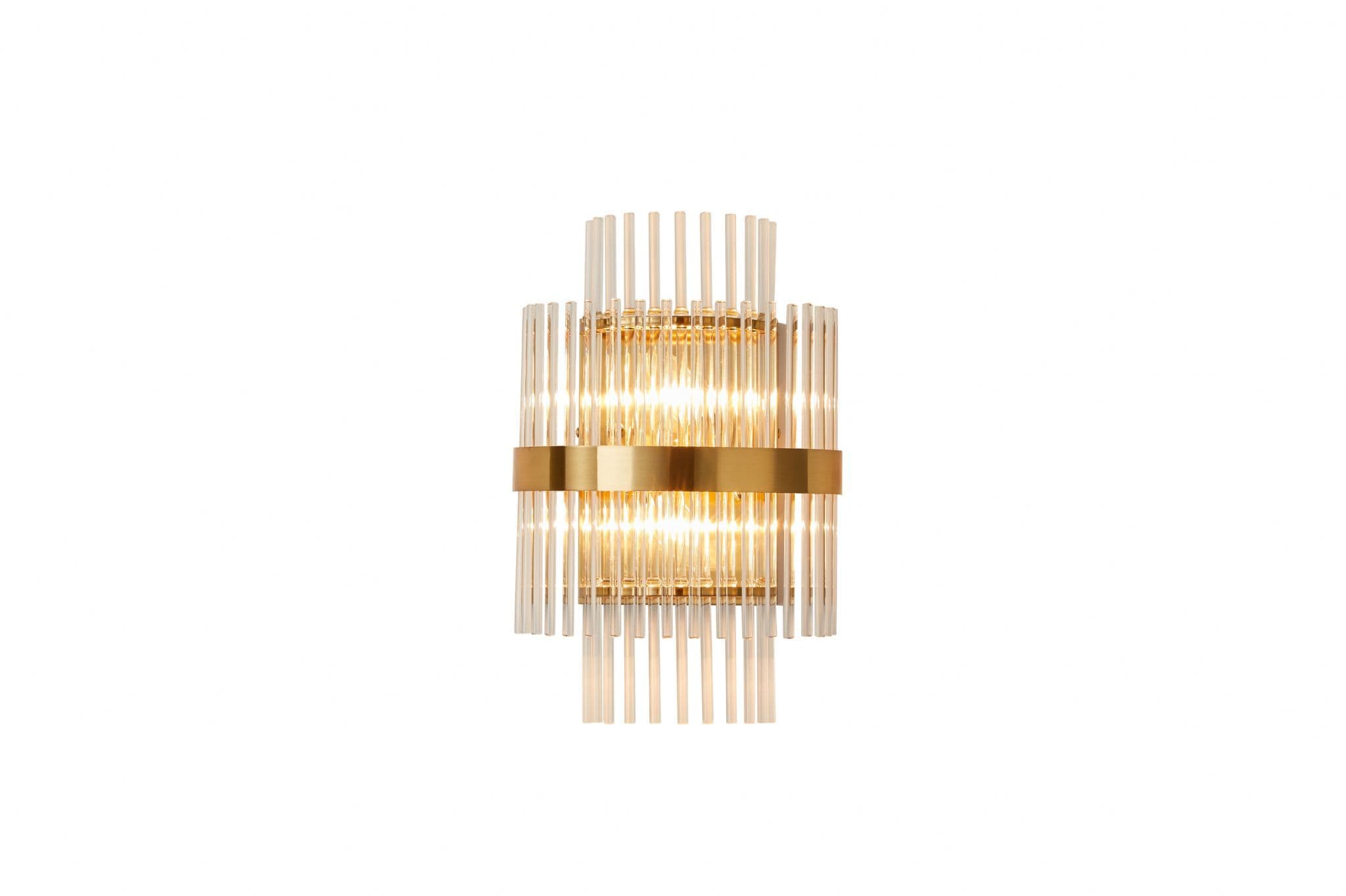Valentina 2 Light Gold Wall Light Fitting
