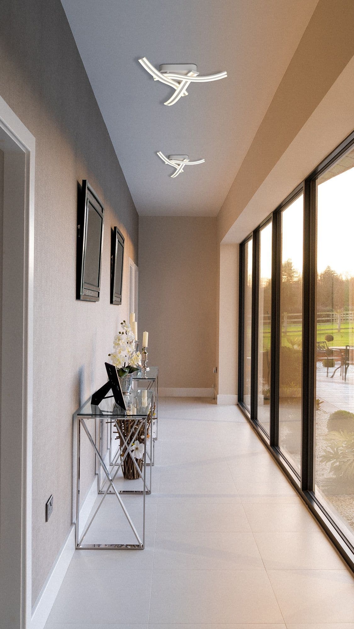 Virginia 3 Light Ceiling 3 x 13W LED 4000K 2342lm White 3yrs Warranty ...