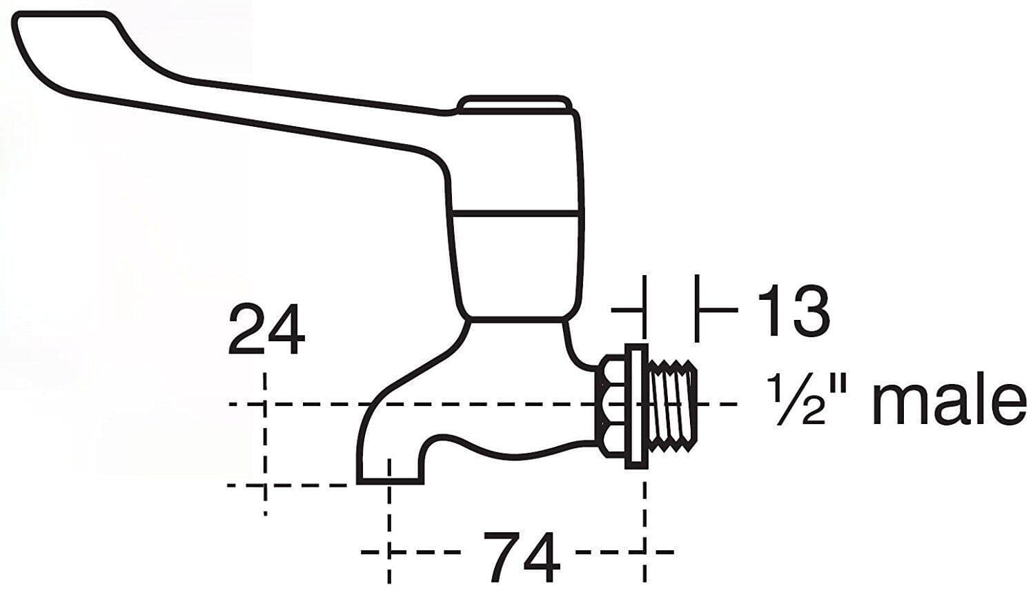 Armitage Shanks Markwik bib taps in chrome S8270AA Basin taps UNBOXED