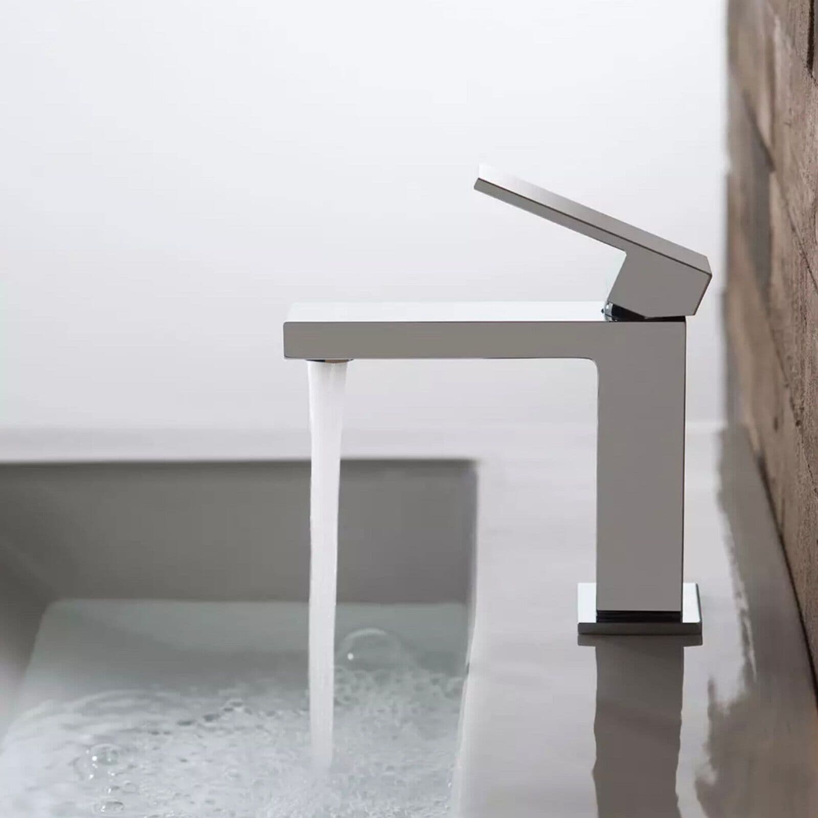 Vado Notion mono basin mixer tap with click-clack pop-up waste NOT-200 ...