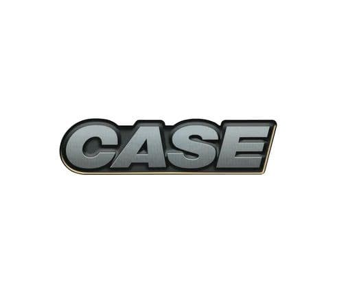 CASE Metallic Style Excavator Counterweight Decal