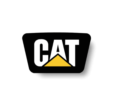 CAT Counterweight Excavator Decal