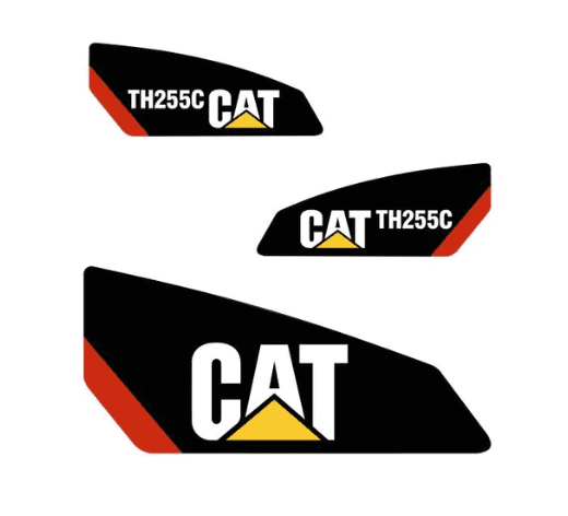 CAT TH255C Telehandler Decal Set