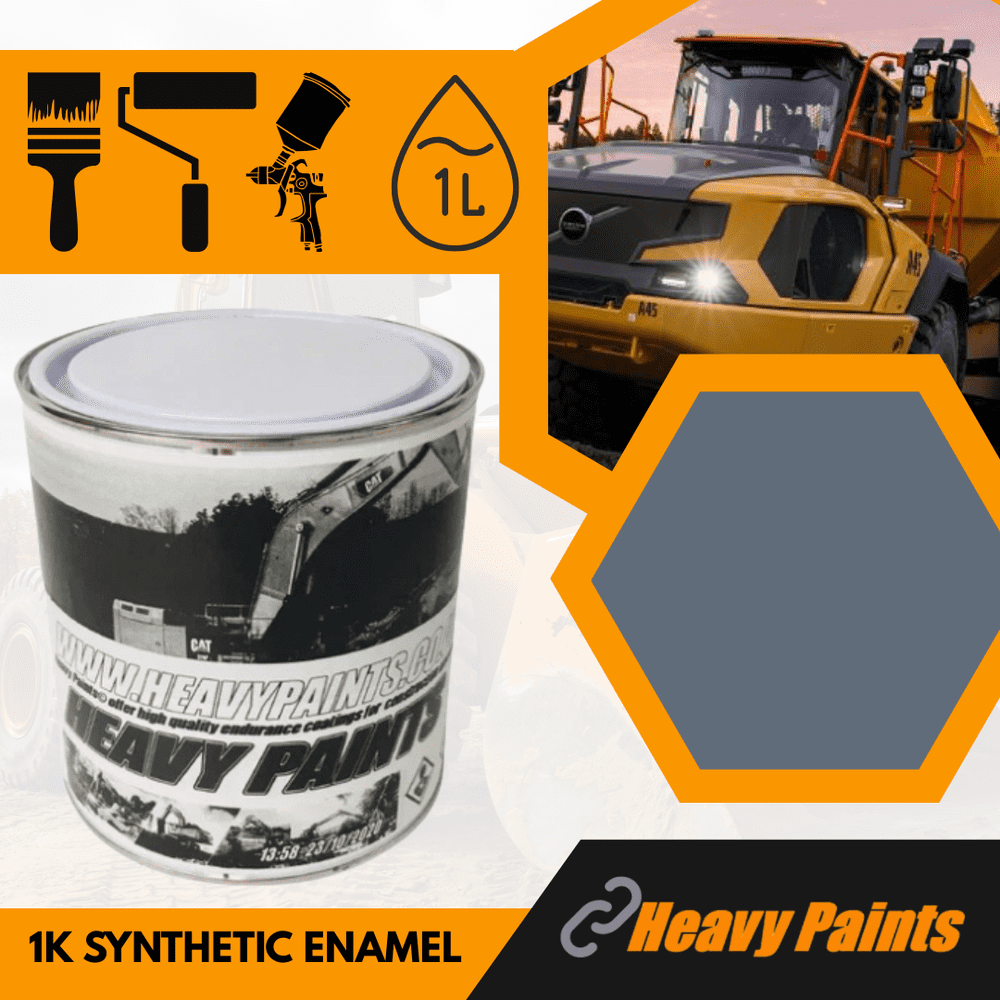 Fendt Tractor Grey Enamel Paint 1 Litre Tin