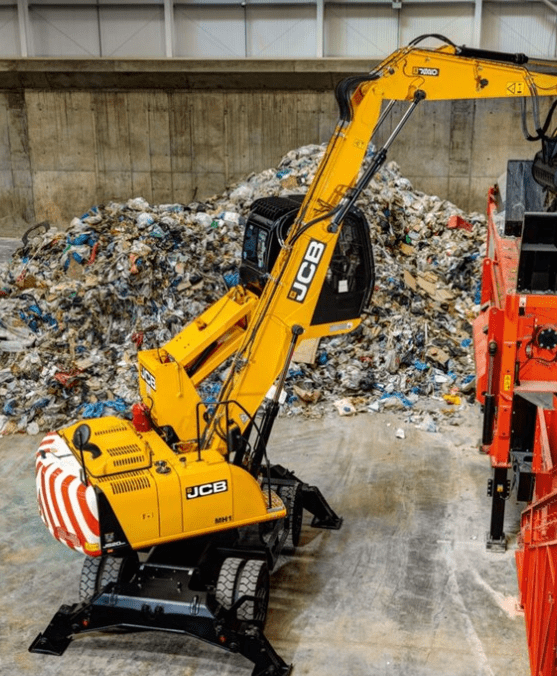 JCB 20MH Waste Handler Decal Set