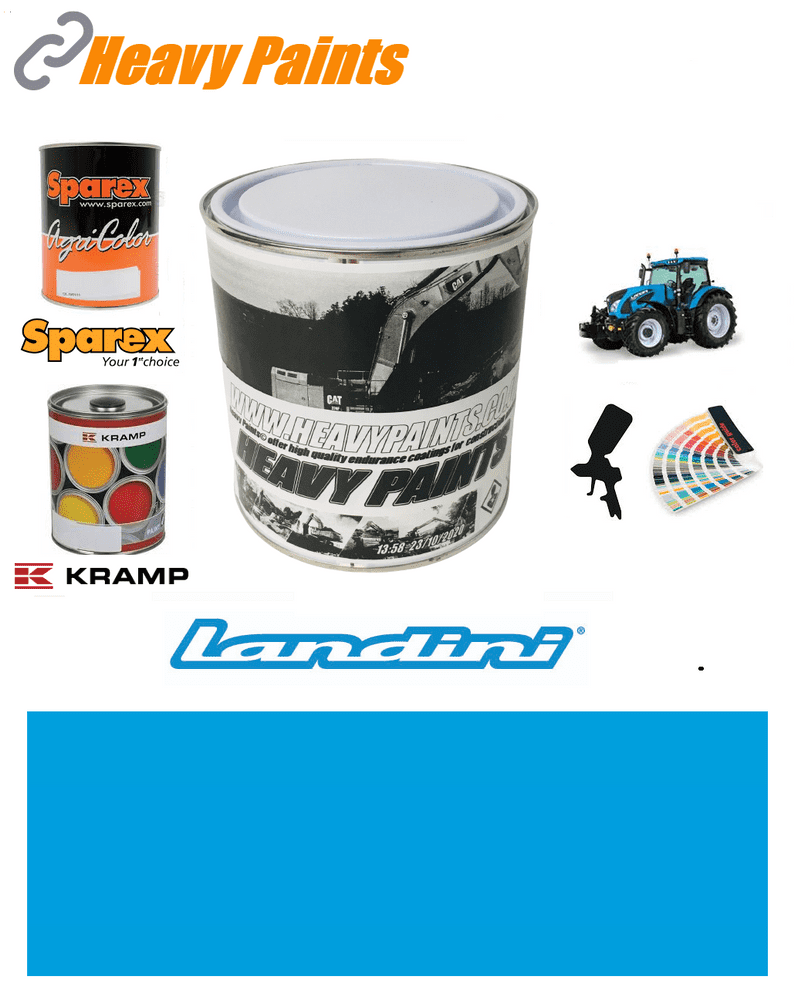 Landini Tractor Blue Enamel Paint 1 Litre Tin