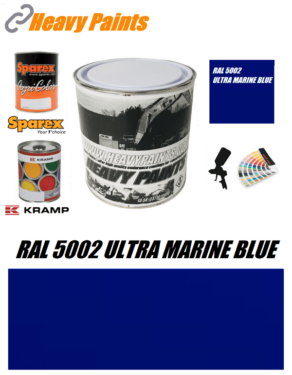 RAL 5002 Ultra Marine Blue Enamel Paint 1 Litre Tin