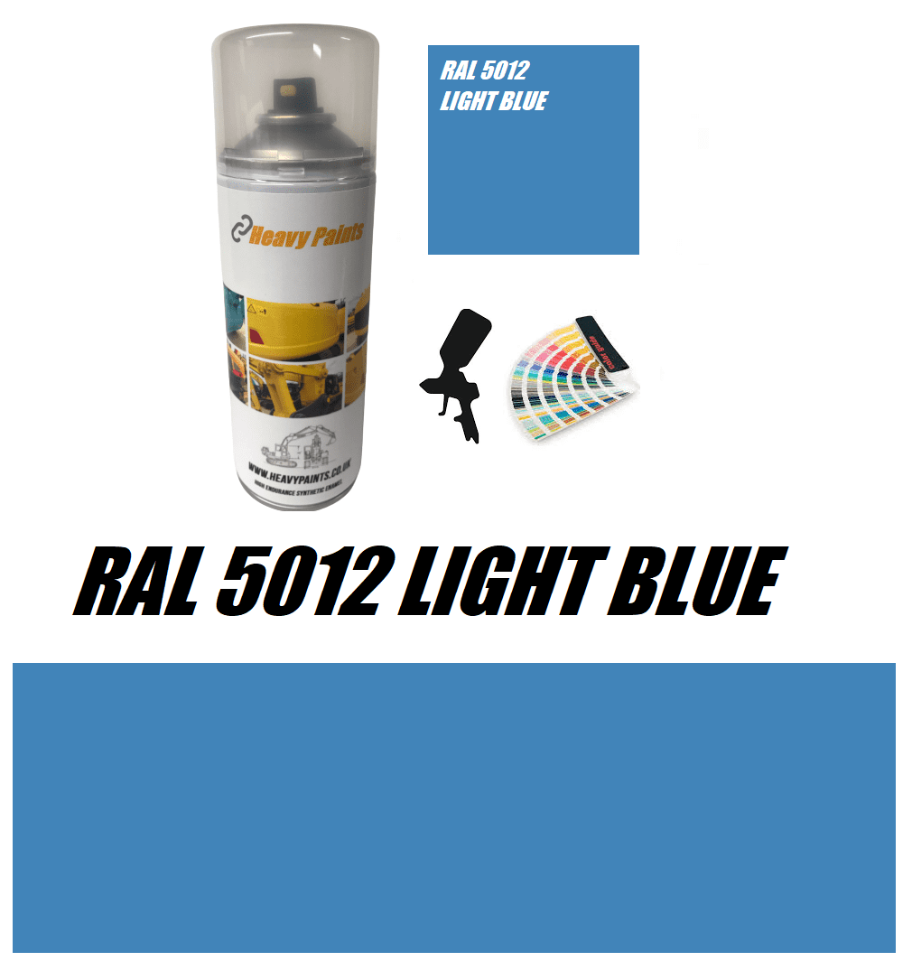 RAL 5012 Light Blue Enamel 400ml Aerosol