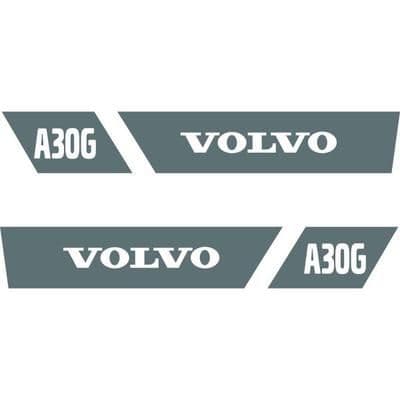 Volvo A30G ADT Dump Truck Decal Set