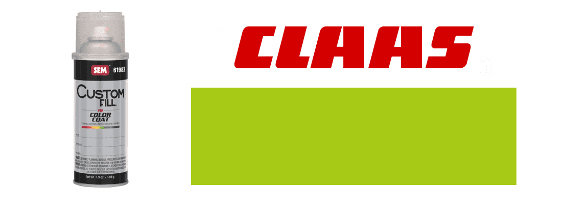 Claas Tractor Green Enamel Paint 1 Litre Tin