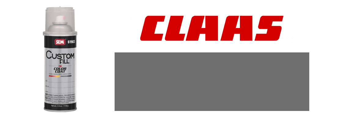 Claas Tractor Chassis Grey Enamel Paint 1 Litre Tin