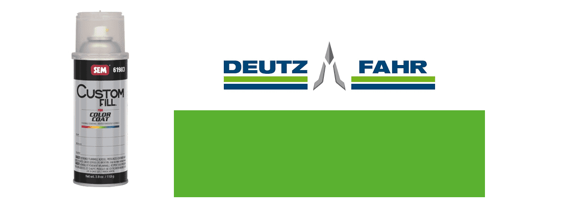 Deutz Tractor Green Enamel Paint 1 Litre Tin