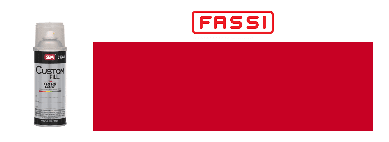 Fassi Crane Red Enamel Paint 1 Litre Tin