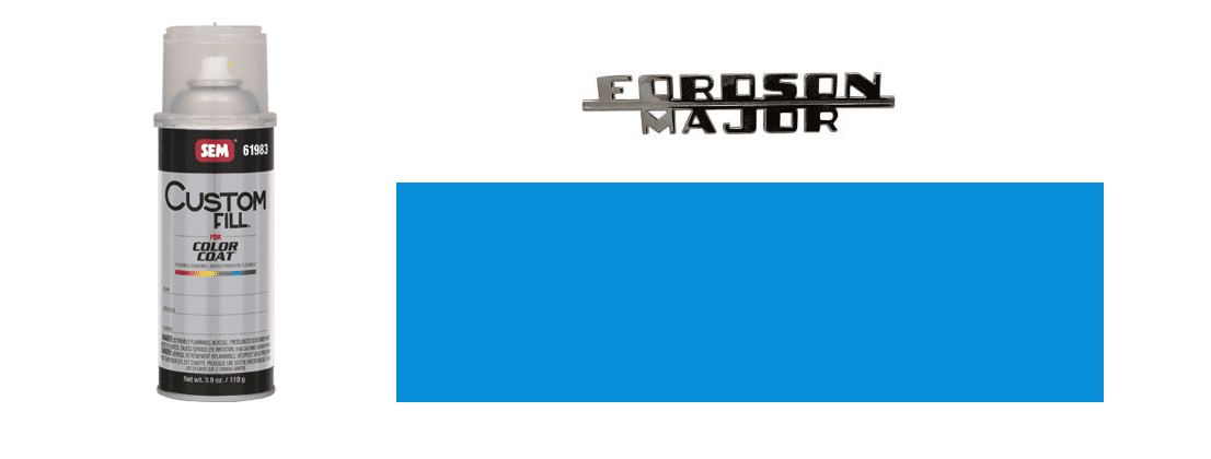 Fordson Major Tractor Empire Blue Enamel 400ml Aerosol