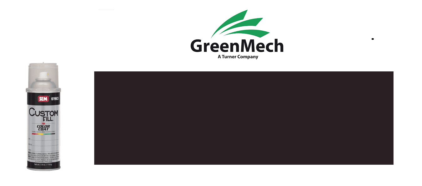 Greenmech Wood Chipper Chassis Dark Grey Enamel Paint 1 Litre Tin