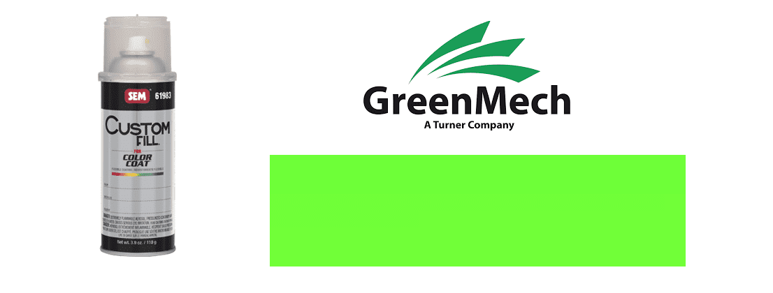 Greenmech Wood Chipper Green Enamel Paint 1 Litre Tin