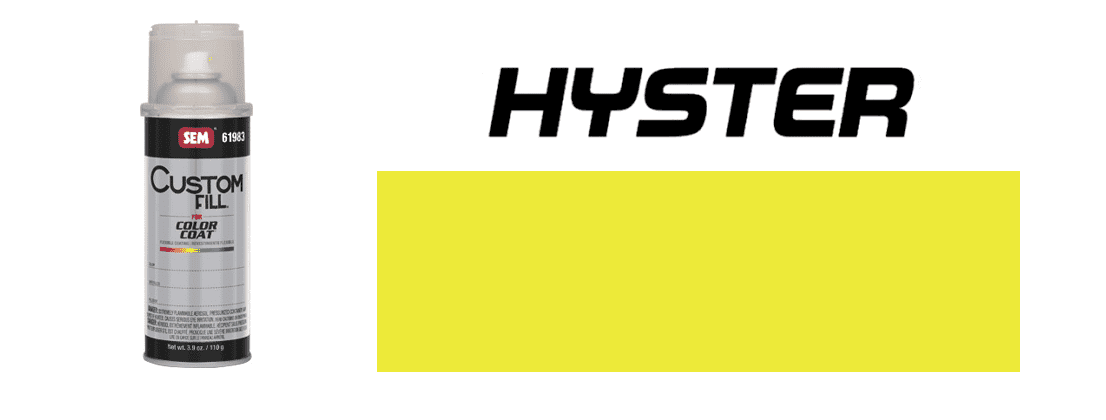 Hyster Forklift Yellow Enamel Paint 1 Litre Tin