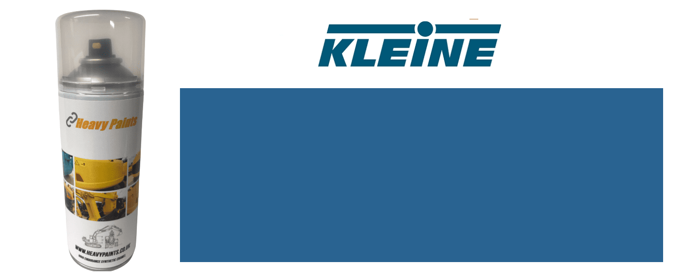 Kleine Machinery Blue Enamel Paint 1 Litre Tin