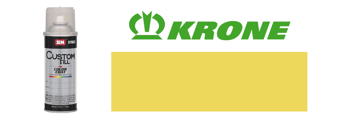 Krone Harvester Cream Enamel Paint 1 Litre Tin