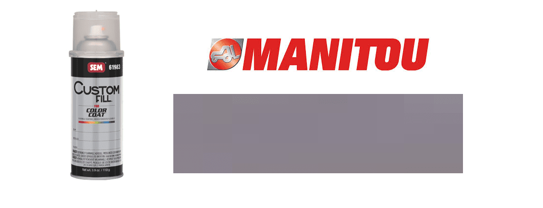 Manitou Telehandler Chassis Cab Grey Enamel Paint 1 Litre Tin