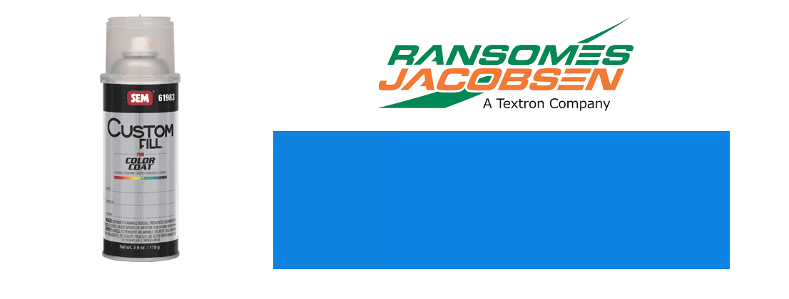 Ransomes Lawn Mower Orwell Blue Enamel 400ml Aerosol