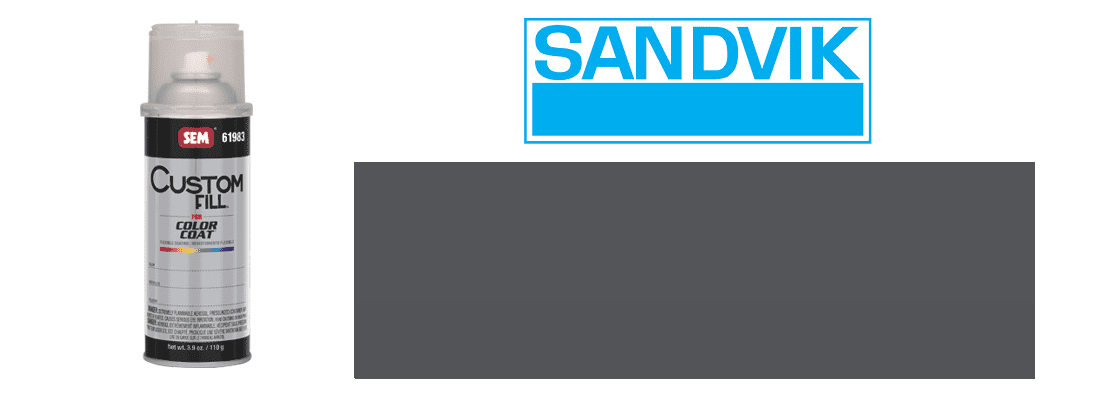 Sandvik Crusher Dark Grey Enamel 400ml Aerosol