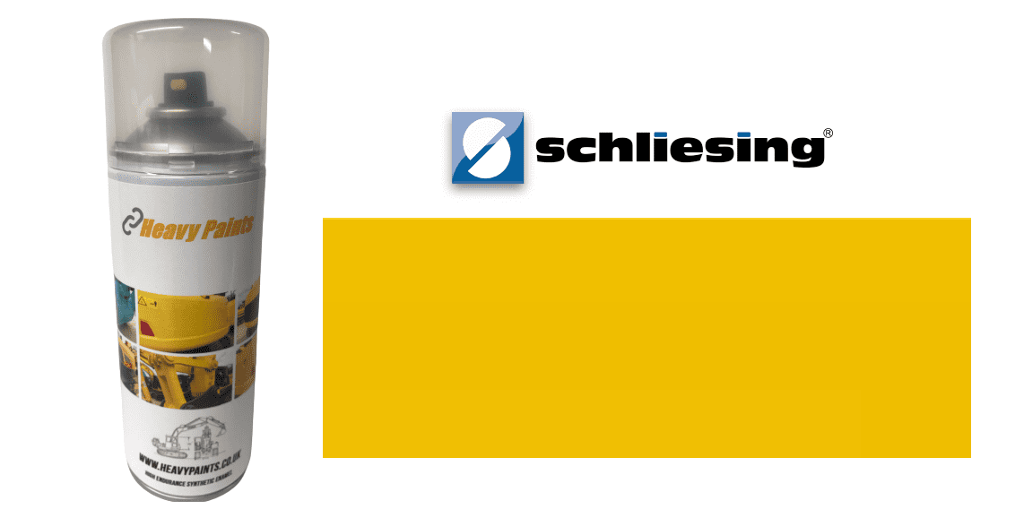Schliesing Wood Chipper Yellow Enamel Paint 1 Litre Tin
