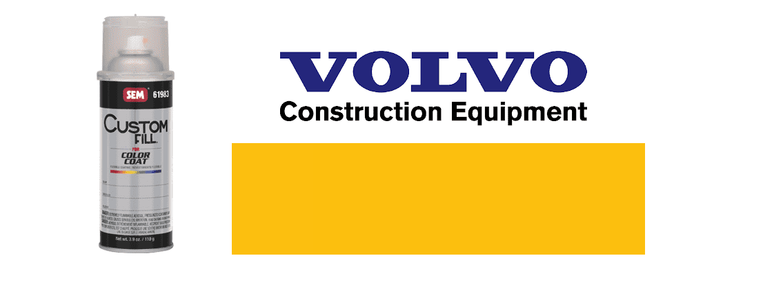 Volvo Digger EC Yellow Enamel 400ml Aerosol
