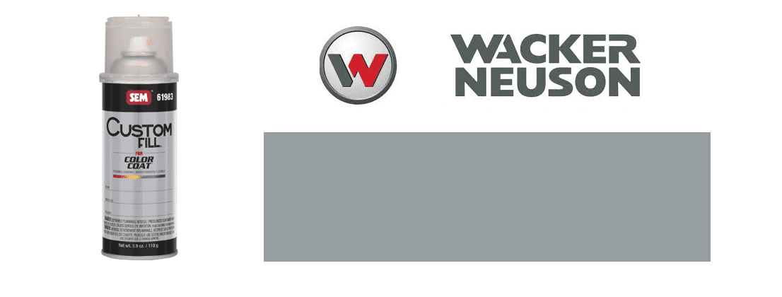 Wacker Neuson Digger Light Grey Enamel Paint 1 Litre Tin