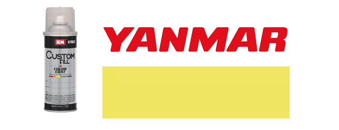 Yanmar OLD B-Series Yellow Enamel 400ml Aerosol
