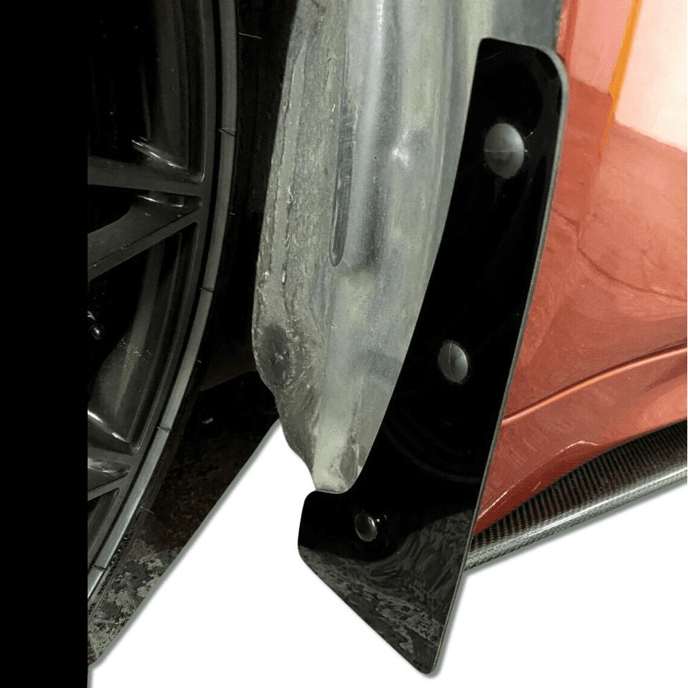BMW M3 / M4 FRONT SET ONLY BLACK MUDFLAPS