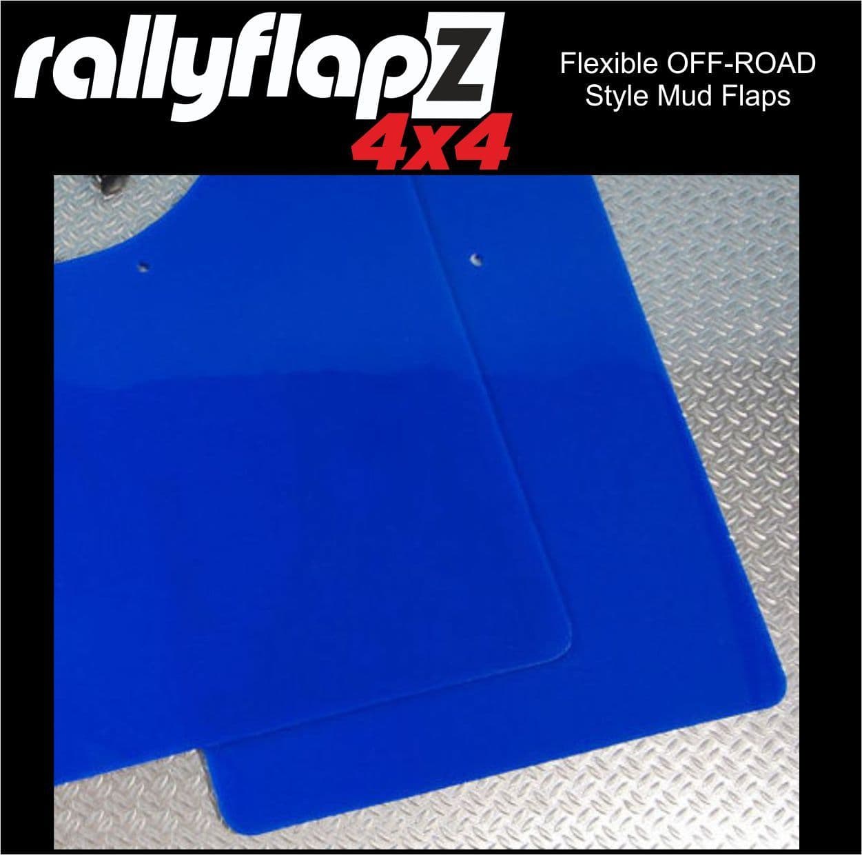 Extra WIDE Mud Flaps to fit FORD RANGER RAPTOR UK Spec Only BLUE All ...