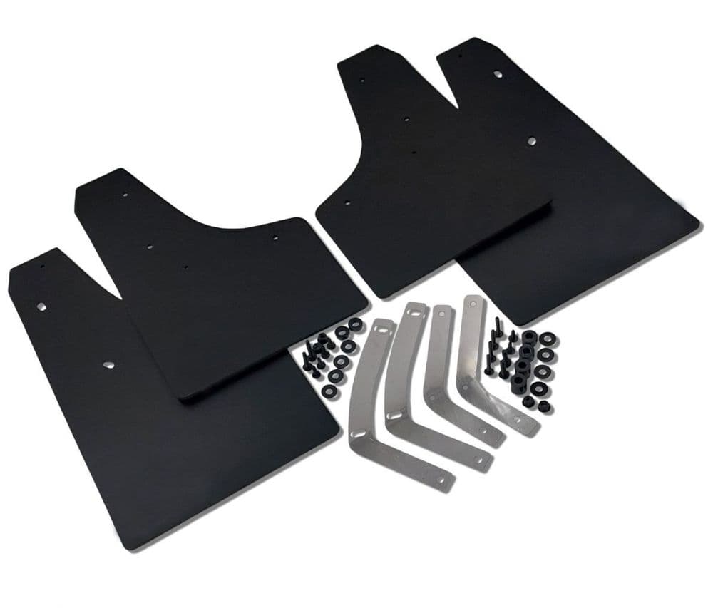 rallyflapZ Mud Flaps to fit LEON MK2 2ND GEN TYPE 1P 05-11 BLACK All ...