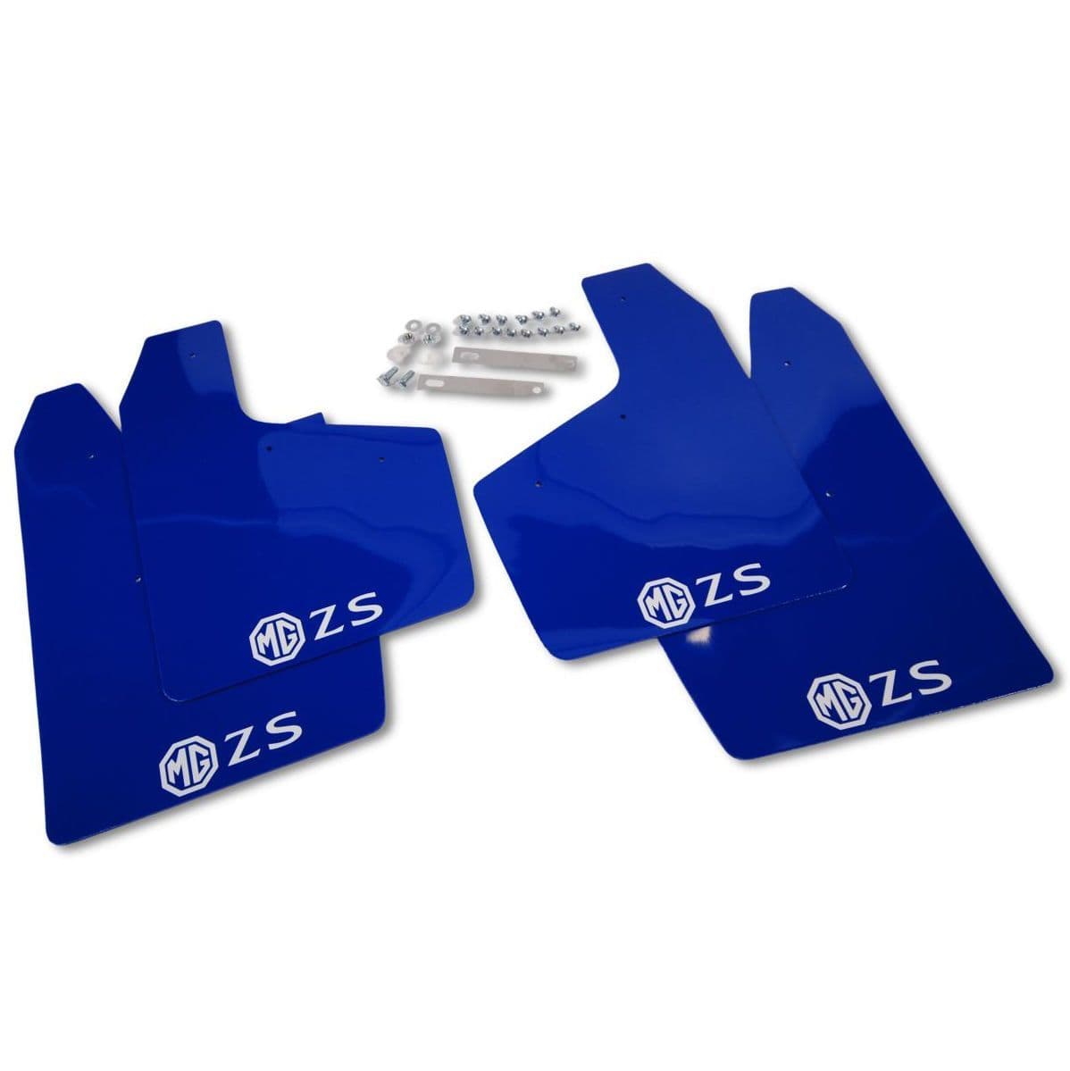 rallyflapZ Mud Flaps to fit MG ZS 2001-2005 BLUE