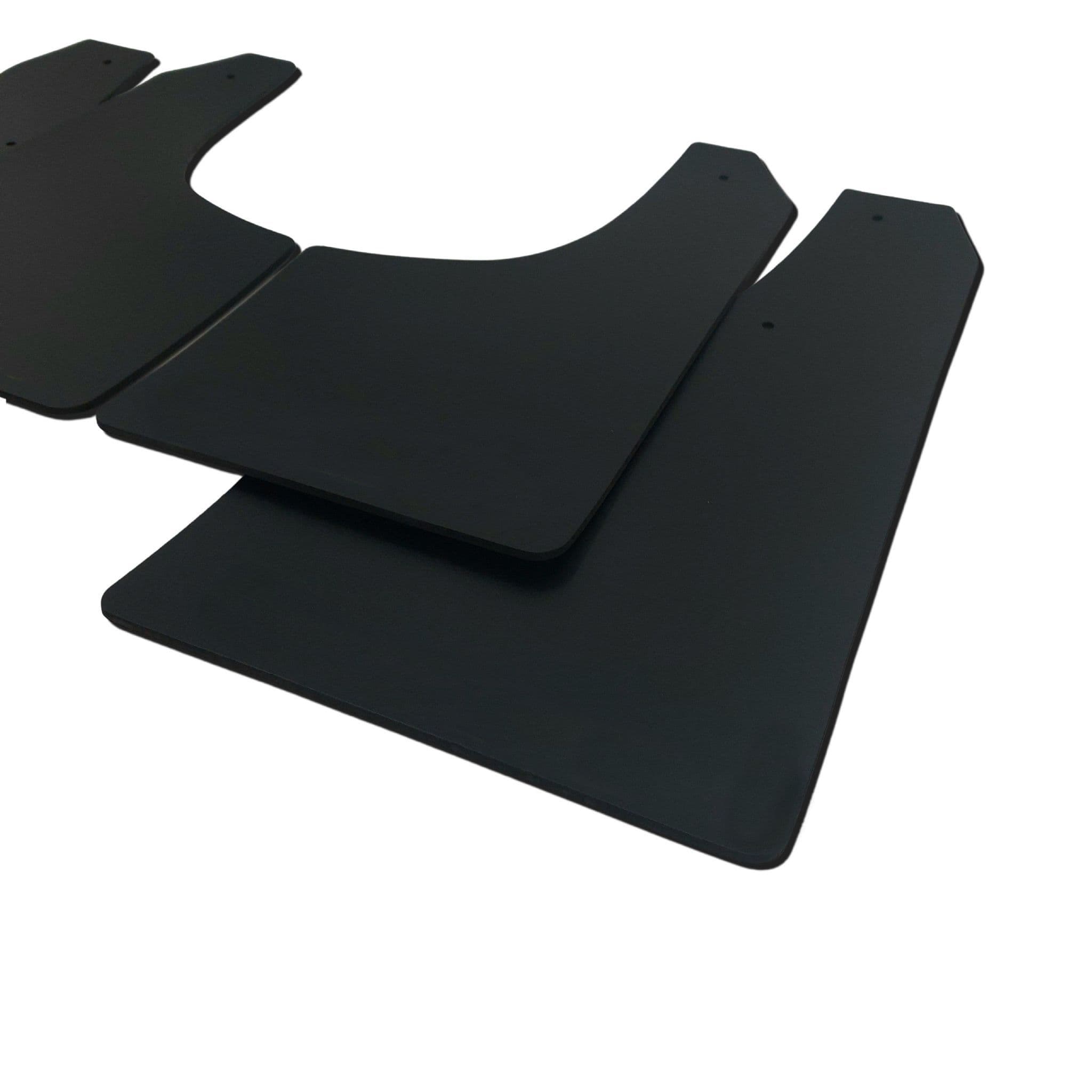 rallyflapZ Mud Flaps to fit Peugeot 208 GTI 1st Gen 2012-18 BLACK