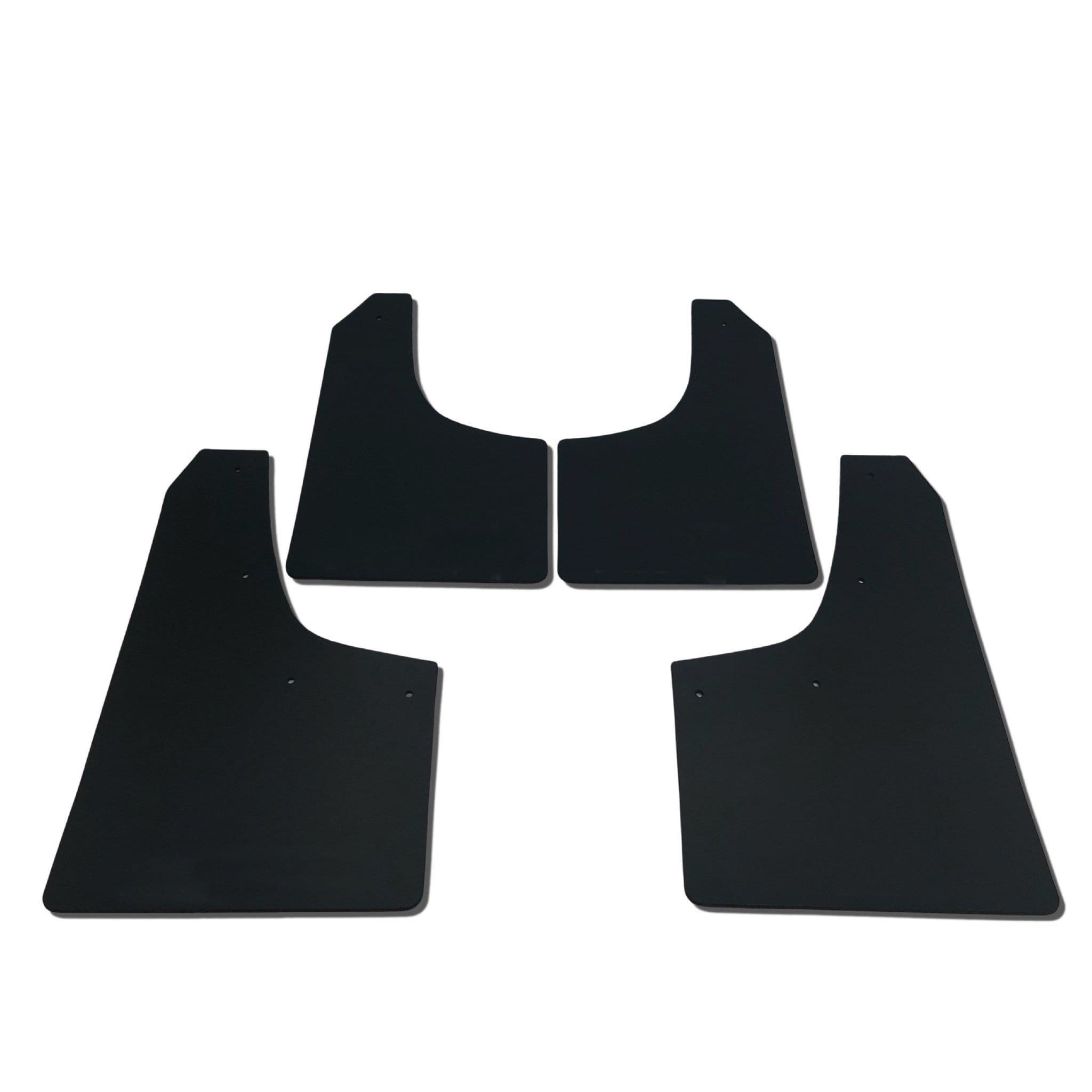 rallyflapZ Mud Flaps to fit Peugeot 208 GTI 1st Gen 2012-18 BLACK