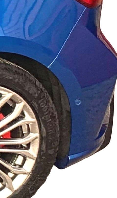 shortieZ Mud Flaps to fit Ford Focus Mk4 and Mk4 5 ST / ST-Line - BLACK