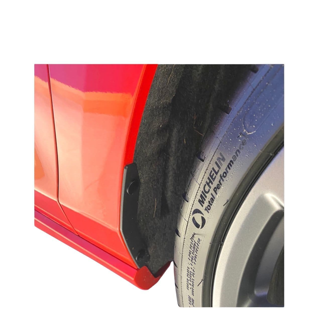 shortieZ Mud Flaps to fit Ford Focus Mk4 and Mk4 5 ST / ST-Line - BLACK